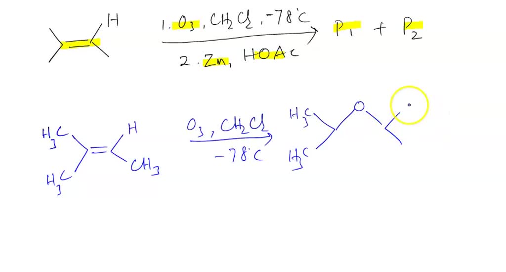 SOLVED: Give the correct organic products, in any order, for the ...