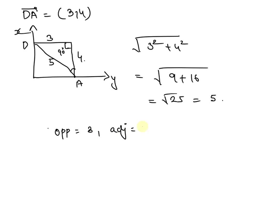 SOLVED: The point (3,4) is on the terminal arm of angle A. Which is the set of exact primary ...