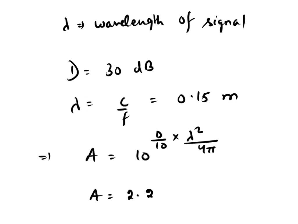 SOLVED: Determine the half power beamwidth for a parabolic reflector if ...
