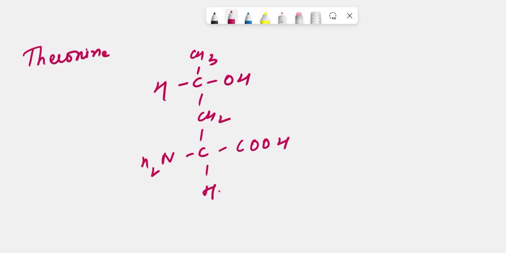 SOLVED: Which of these amino acids has a chiral carbon in its side ...