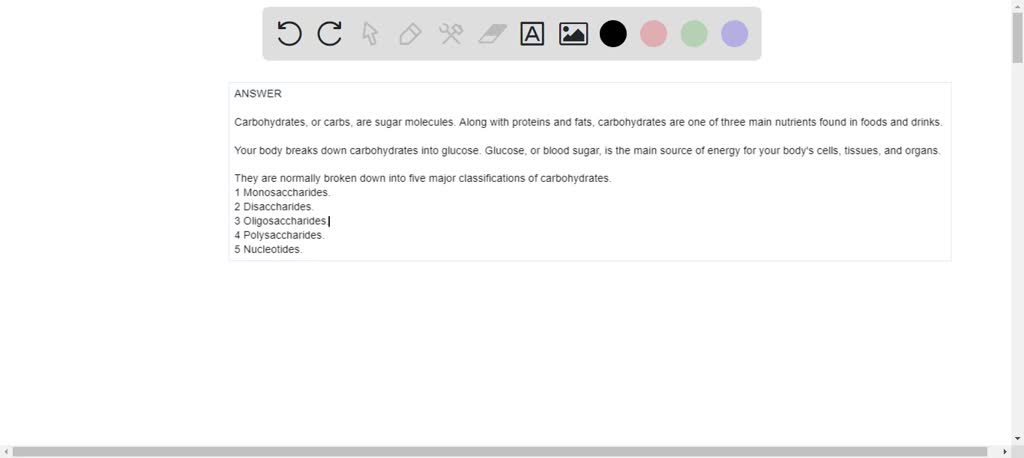 SOLVED: Define nomenclature in relation to carbohydrates SOLVED: Define nomenclature in relation to carbohydrates