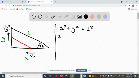 [GET ANSWER] two objects a and b are connected by a rigid rod that has length l the objects ...
