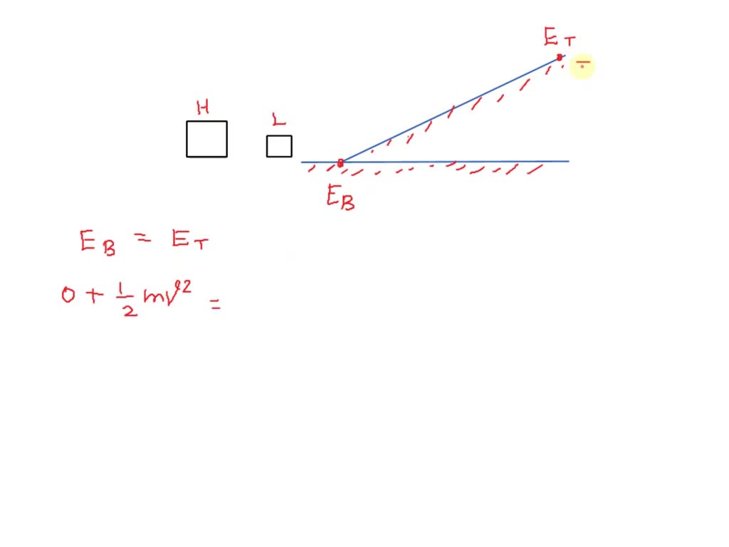 SOLVED: 8.A lightweight object and a very heavy object are sliding with equal speeds along level ...