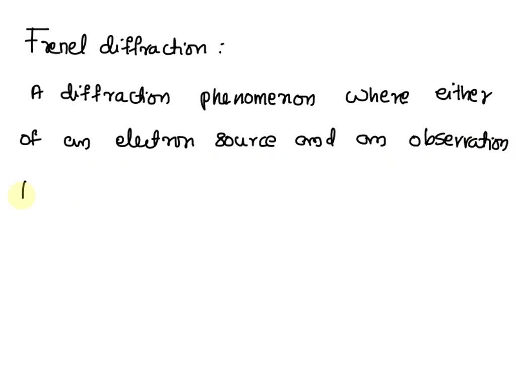 SOLVED: What is the diffraction pattern of a horizontal array of lines ...