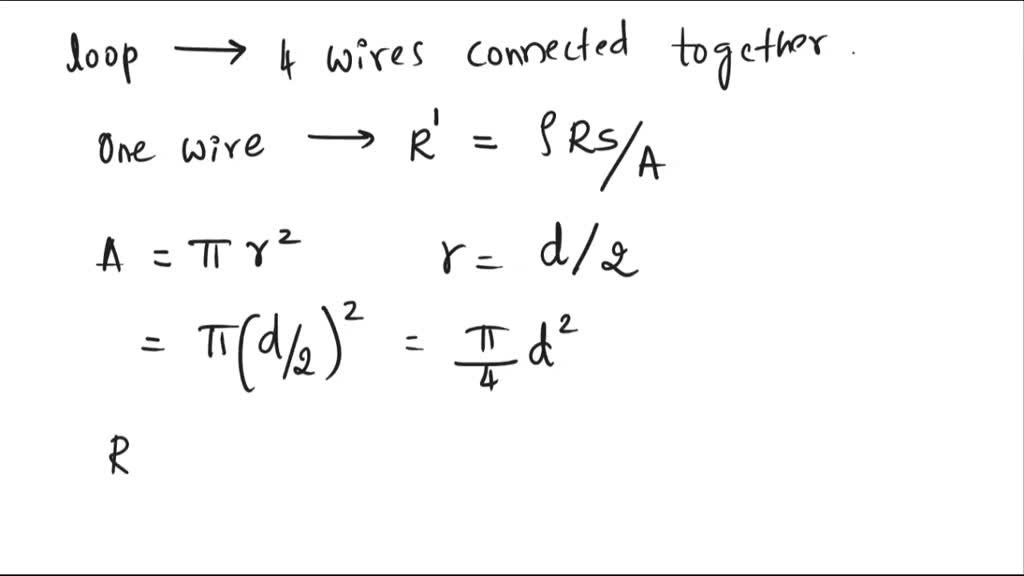 SOLVED: A vertically oriented square loop of copper wire falls from rest in a region in which ...