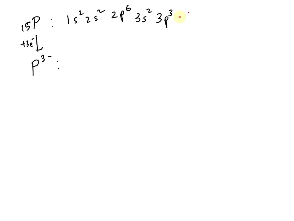 Solved Texts Write The Full Electron Configuration For P3 Full