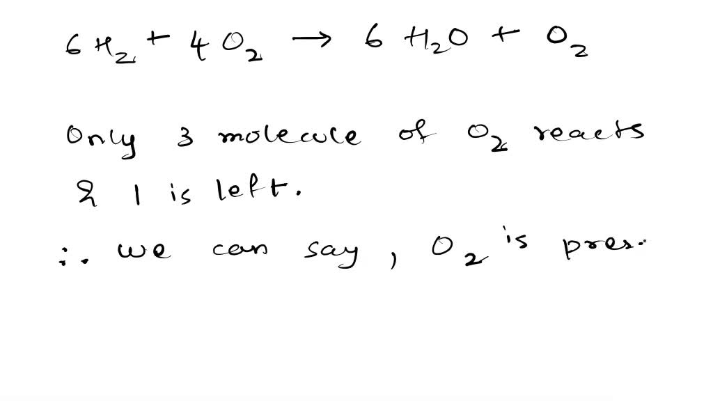 Solved 12 A Reaction Vessel Initially Contains Six Molecules Of Nz And