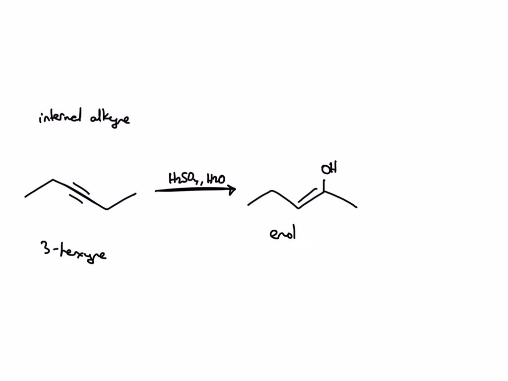 SOLVED: A final product of mercuric acid catalyzed hydration of ...