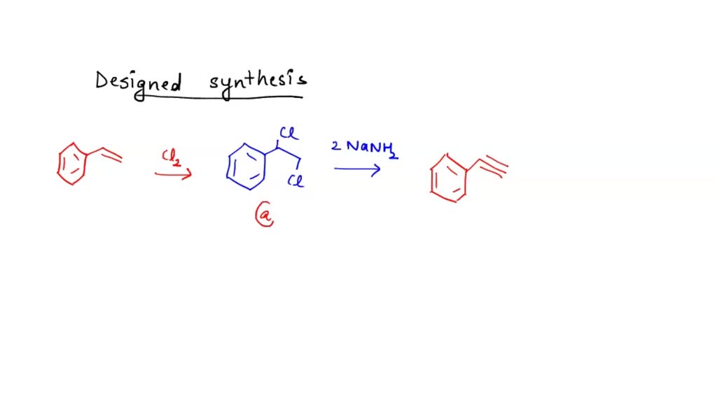 SOLVED: The above synthesis was designed using the Organic Chemistry ...