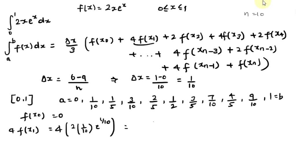 solved-use-simpson-rule-with-10-t0-approximate-the-ared-the-surtace