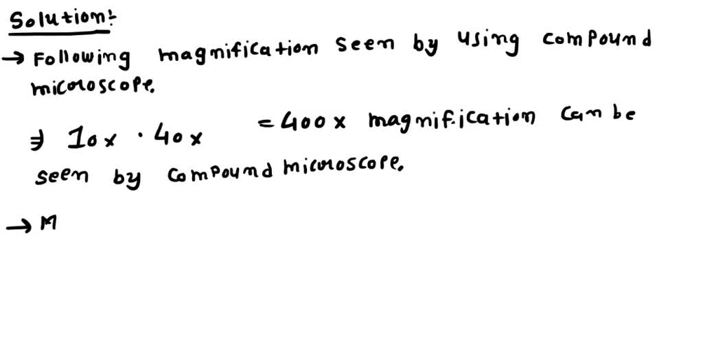 SOLVED: The power of a microscope is often measured by calculating how ...