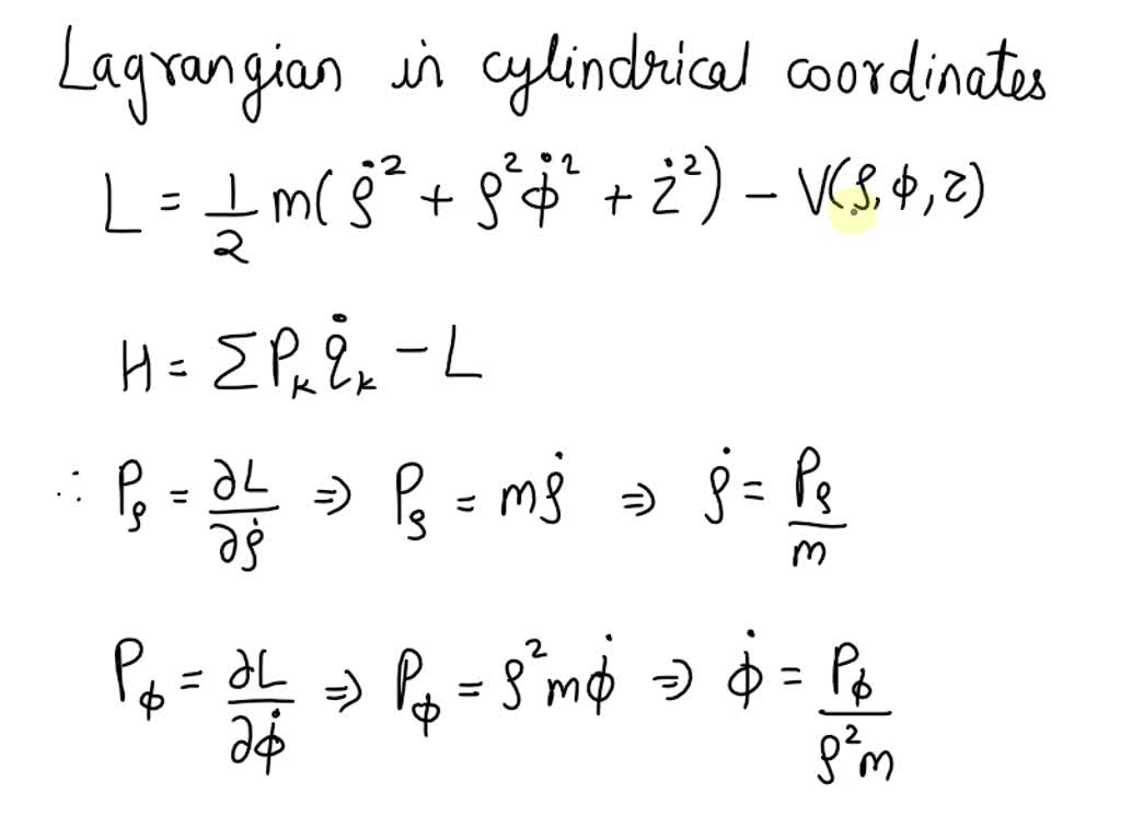 Consider a particle in three dimensions whose Hamiltonian is given by H = (p^2)/(2m) + V(x) By ...