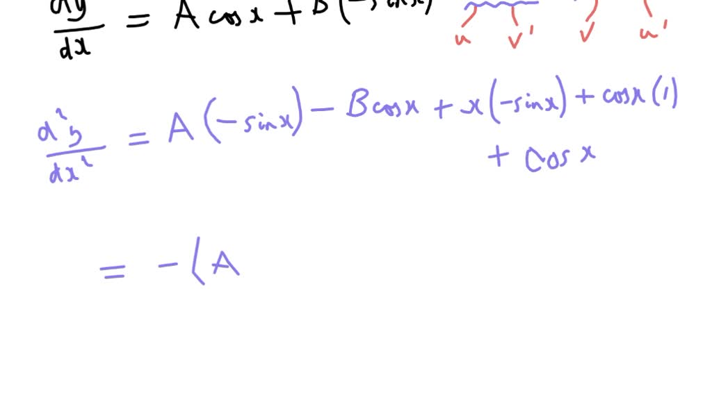 SOLVED: Form the differential equation associated with the given ...