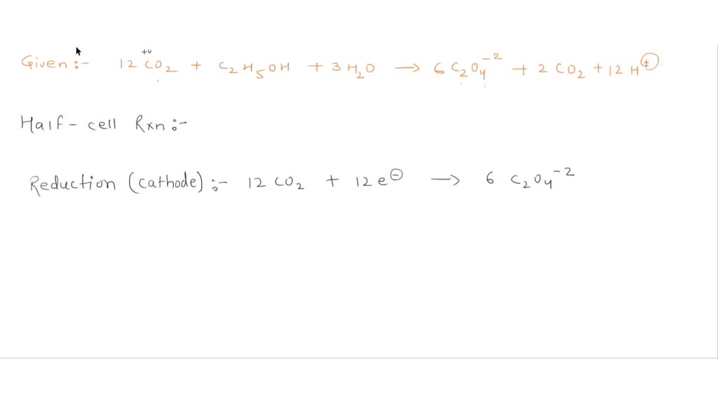 SOLVED: Balance the following redox reaction, label the oxidation and ... SOLVED: Balance the following redox reaction, label the oxidation and ...