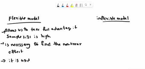 For each of parts (a) through (d), indicate whether we would generally ...