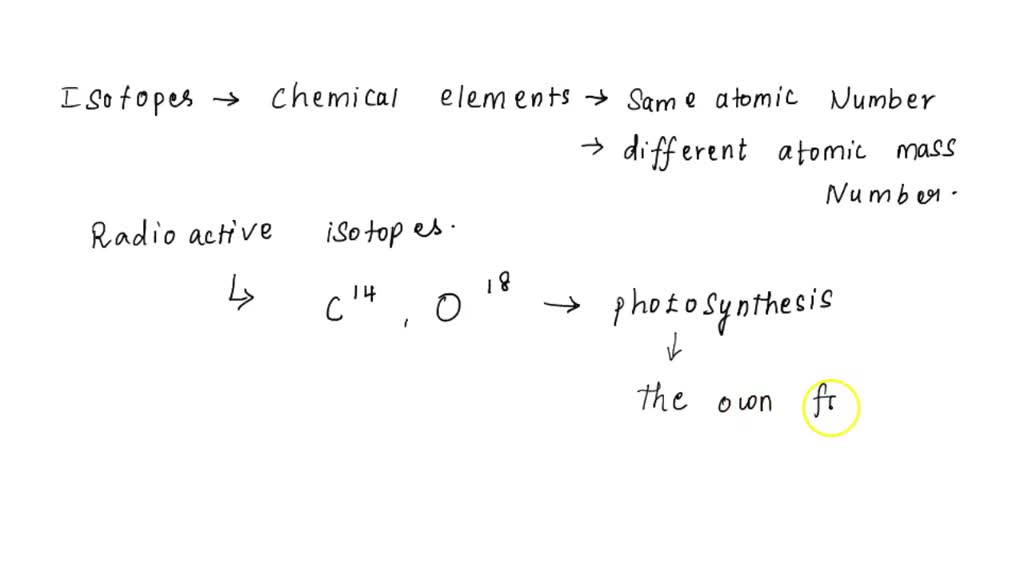 SOLVED: Radioactive isotopes are routinely used to investigate ...