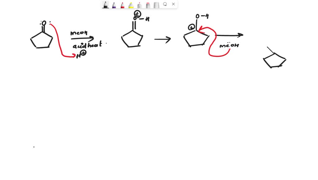 SOLVED: 'What is the product of the following reaction? MeOH acid, heat ...