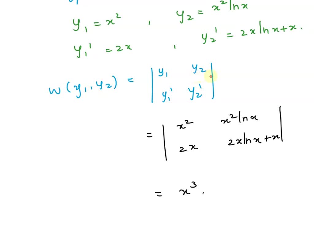 Solved 5 Rather Than Give You The Second Order Linear Differential Equation Below Are