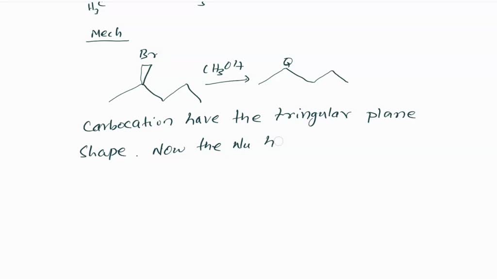 SOLVED: Draw the product formed when the structure shown below ...
