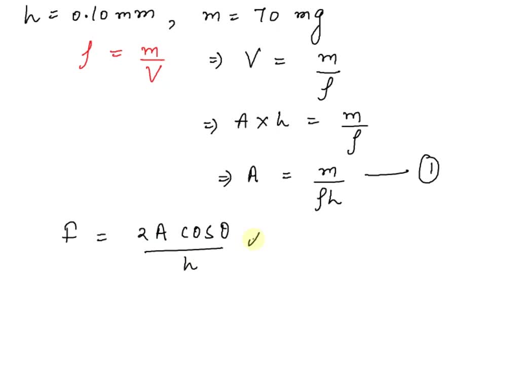 SOLVED: Find the attraction force between two parallel glass plates ...