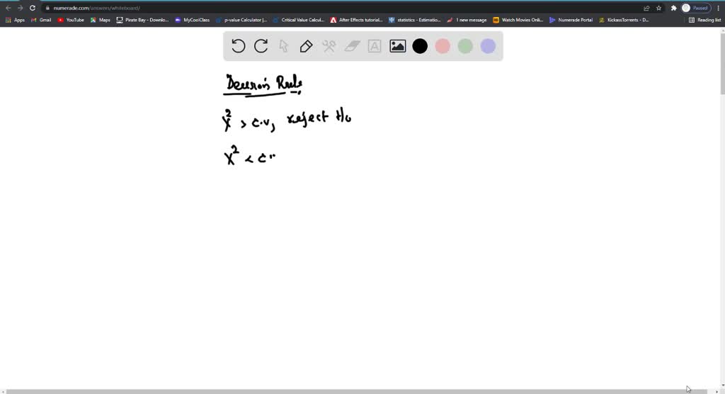 Solved If A Goodness Of Fit Test For Unequal Expected I E Non