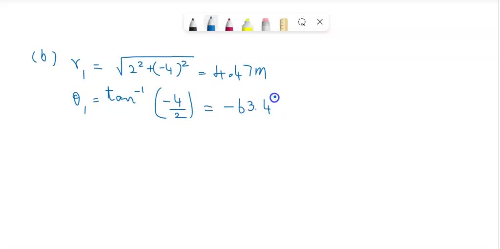 SOLVED: Two points in the xy plane have cartesian coordinates (2.00, -4 ...