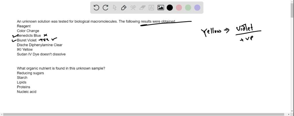 SOLVED: Which solution(s) shown above will show a color change when the ...