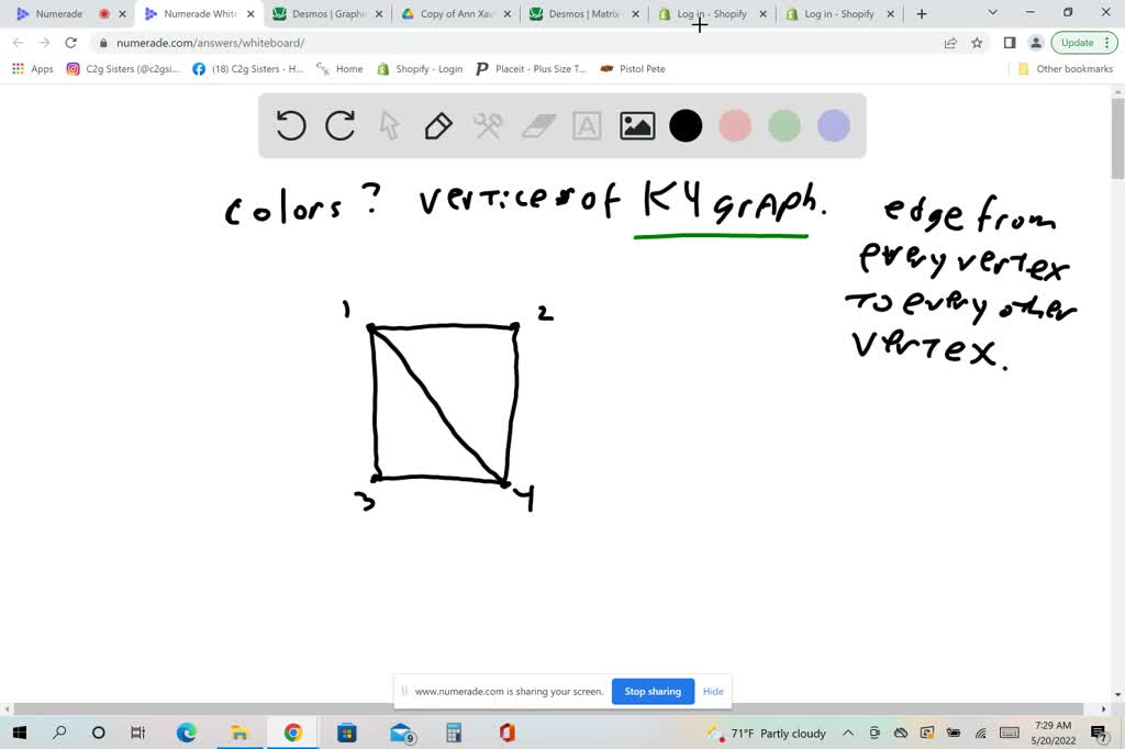SOLVED: Question What is the smallest number of colors that can be used to color the vertices of ...