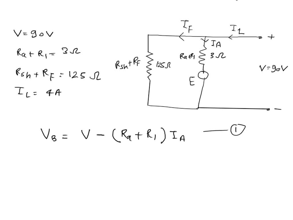 SOLVED: Refer to the diagram on "Speed Control of a Shunt Wound DC ...