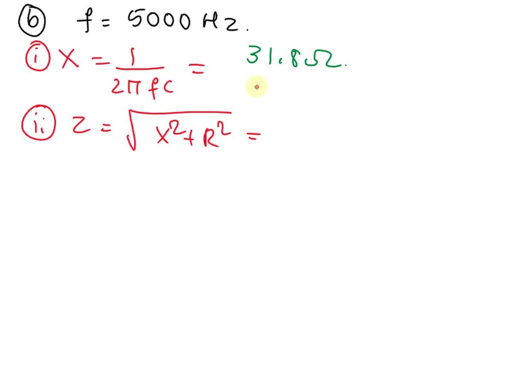 SOLVED: Consider an RC circuit consisting of a resistor with R = 1kÎ© and a capacitor with C = 1 ...