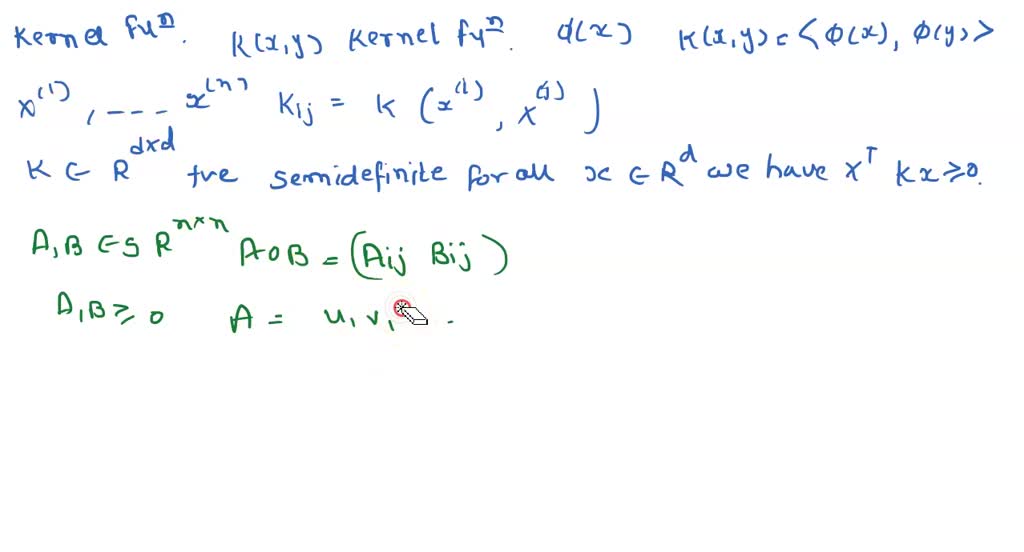 Solved One Cool Way To Construct A New Kernel From An Existing Set Of Base Kernels Is Through