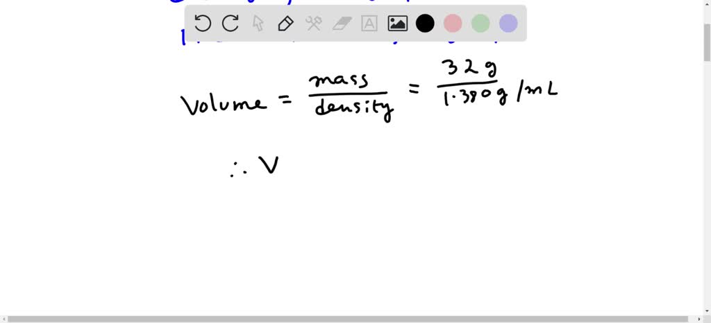 SOLVED: The density of com syrup is 1.380 g/mL and sample of corn syrup ...