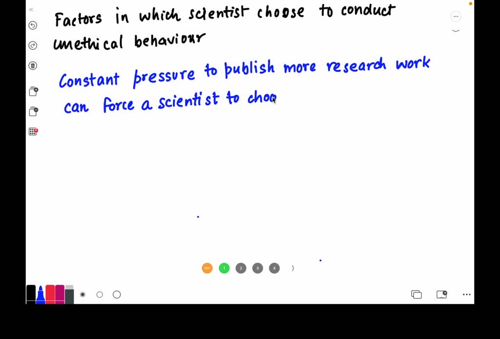 SOLVED: 1- Provide one factor/reason that a scientist might choose to ...