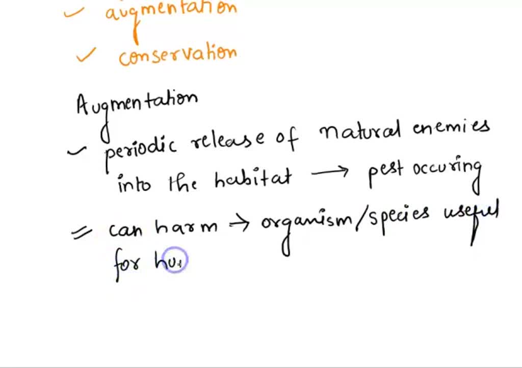 SOLVED: What is the difference between applying biological control ...