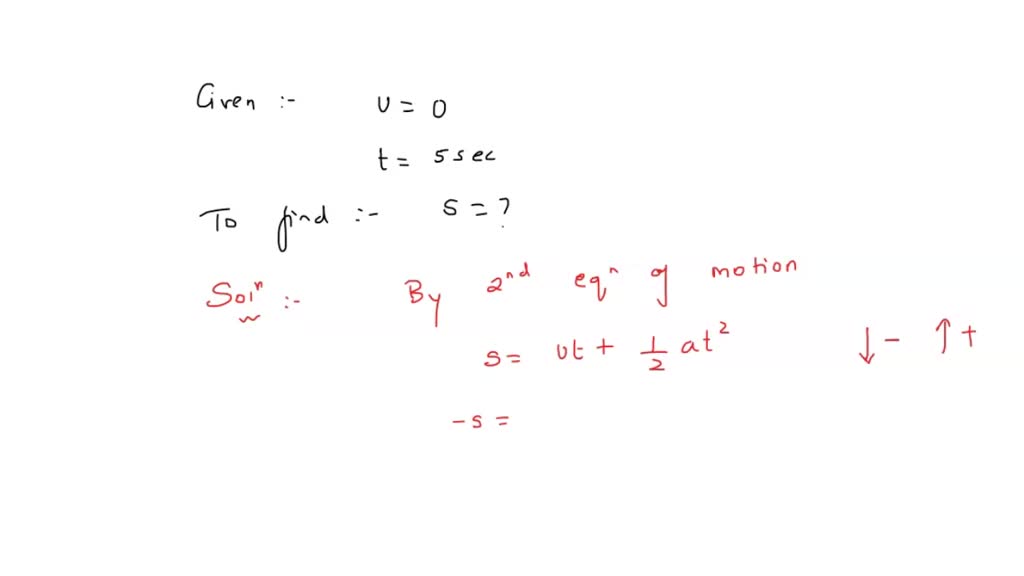 For a particle projected vertically upwards under gravity travels equal ...