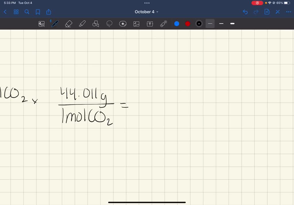 SOLVED: Carbon monoxide reacts with oxygen gas to form CO2 as shown in ...