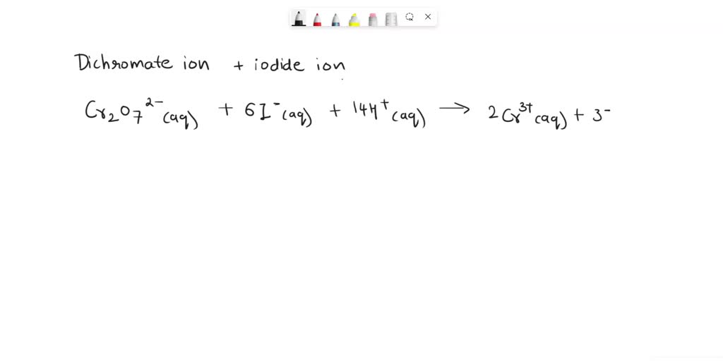 SOLVED: Chemistry 30 Practice Problems Workbook Balance the REDOX ...