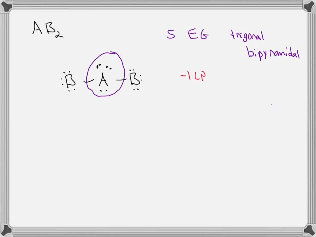 SOLVED: Which molecular shape shown below best represents the structure ...