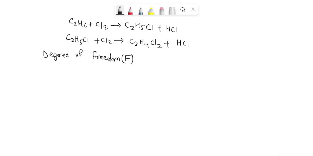 Texts: Propylene, C3H6, and chlorine, Cl2, are fed to a reactor where the following two ...