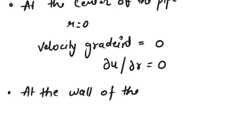 SOLVED: Consider a two-dimensional (planar), steady and incompressible ...