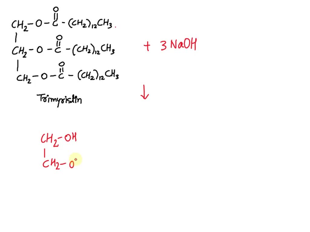 SOLVED: Part B Draw the condensed structural formula for the products ...