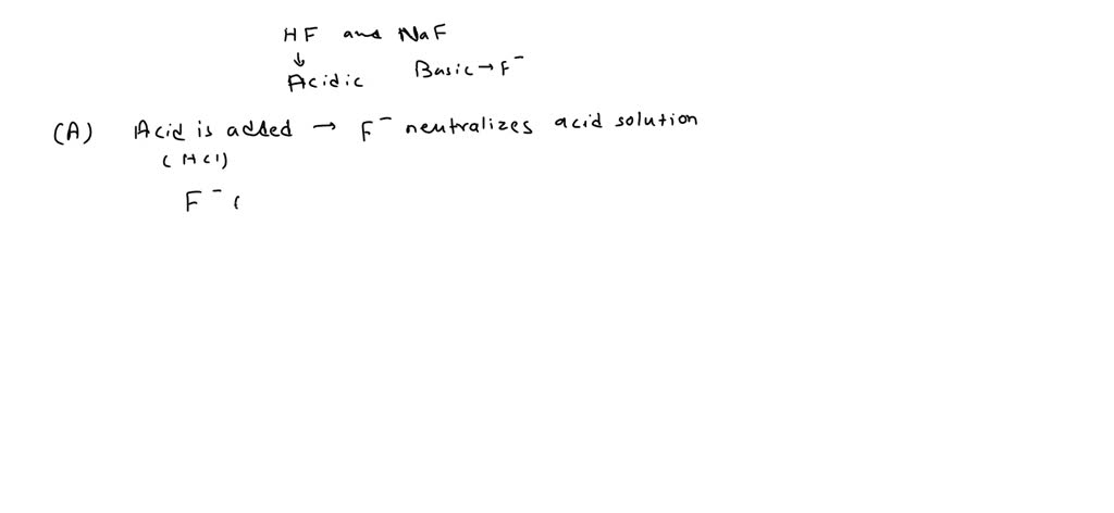 SOLVED: 2. Write equations for the reactions that occur when each ofthe following is added to ...