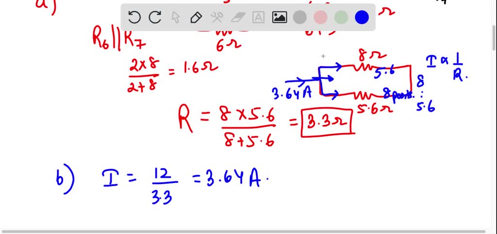 SOLVED: In the figure below, the resistances are R1=6 Ω, R2=3 Ω, R3=2 Ω ...