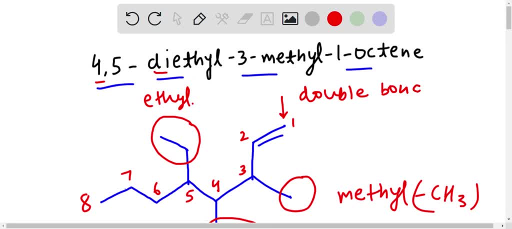 SOLVED: What is the chemical formula and line angle drawing of 4,5 ...