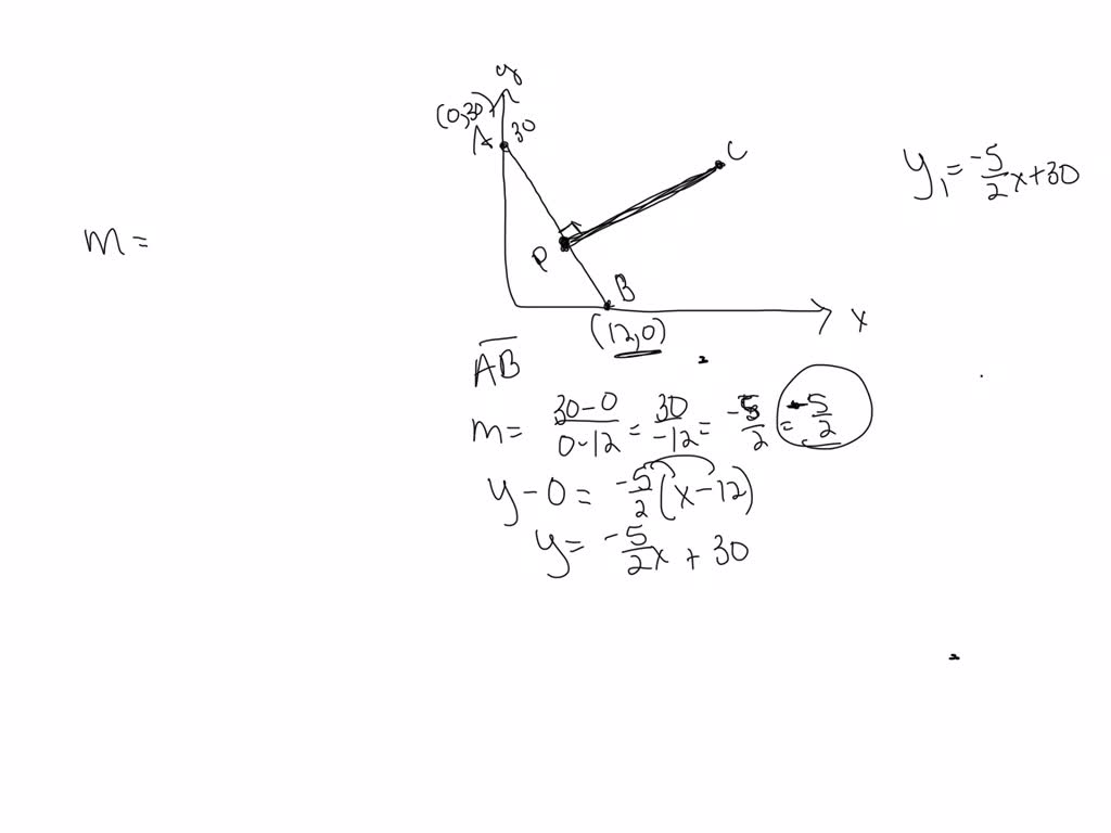 SOLVED: In the Cartesian plane on the right, points A, B and C ...