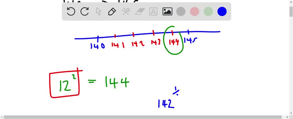 SOLVED: Write a power that has a value greater than 140 and less than 145.