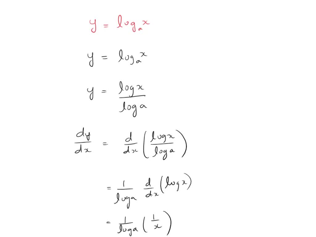 A property of logarithms is that log(a)x=(log(b)x)/(log(b)a) for all bases a,b>0,!=1. When b=e ...