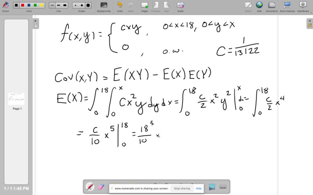 Solved Let X And Y Be Continuous Variables With Joint Density Function Fxy 8 For 0 ≤ X â