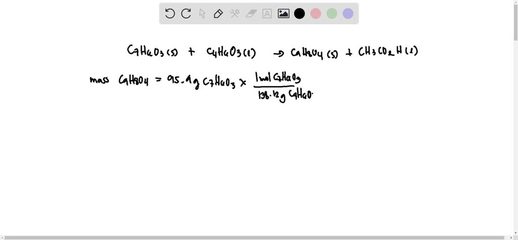 SOLVED: 16.C7H6O3 C4H6O3 C9H8O4 C2HO2 salicylic acetic acid anhydride ...