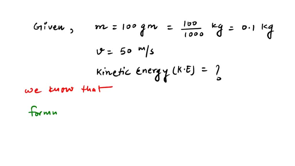 SOLVED: A bullet of mass 100 gm is fired with a velocity 50 m/s from a ...